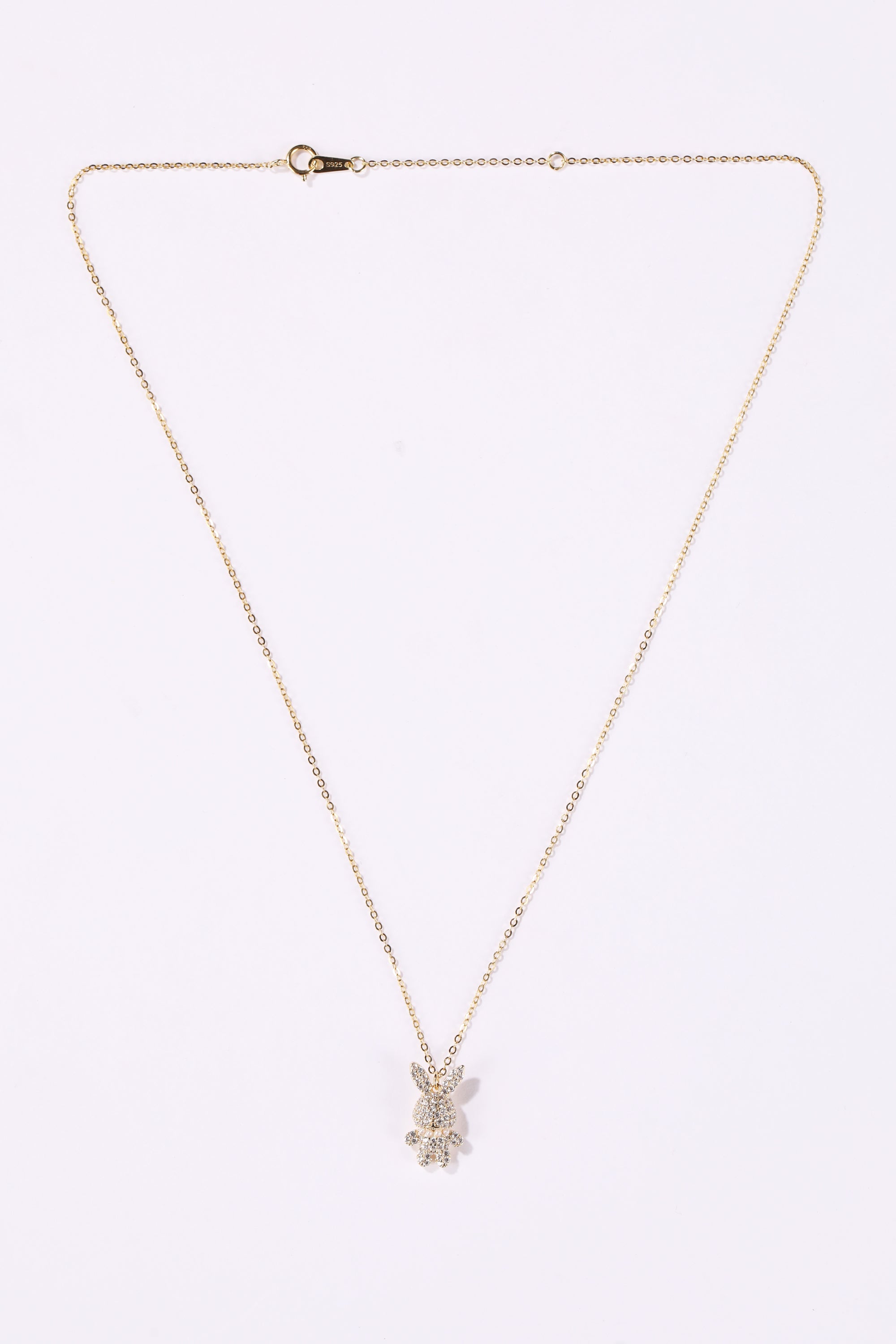 Golden Winnie Bear Pendant – silverishq